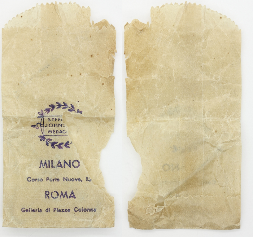 Italian Commander’s Tank Badge With Original Packet Of Issue ... Italian Commander’s Tank Badge With Original Packet Of Issue ...